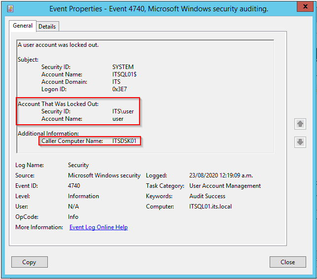 Event 4740 Caller Computer Name - Tracking Down Source Of Active ...